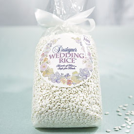 Heart shaped designer wedding rice - $29.00 : Rose Petal Weddings